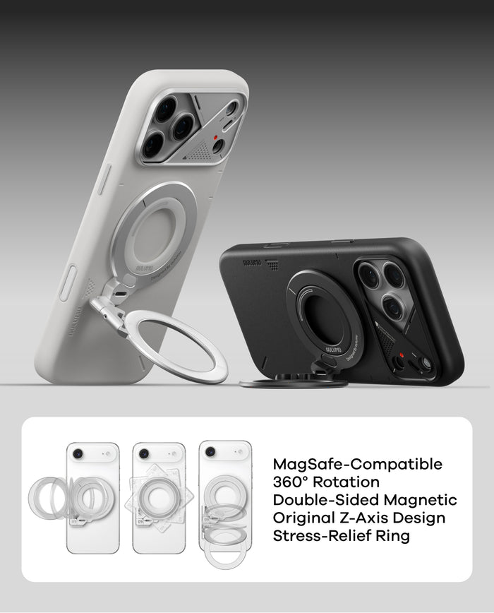AULUMU G09 Infinite 360° Magnetic Stand | 3-Axis Rotation
