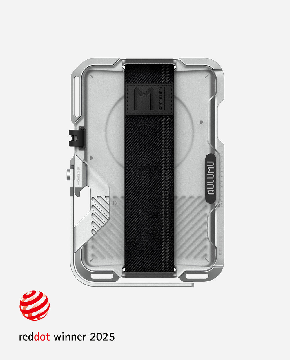 G03 Multi-Tool Magnetic Metal Wallet | Carbon Fiber Cover | MagSafe