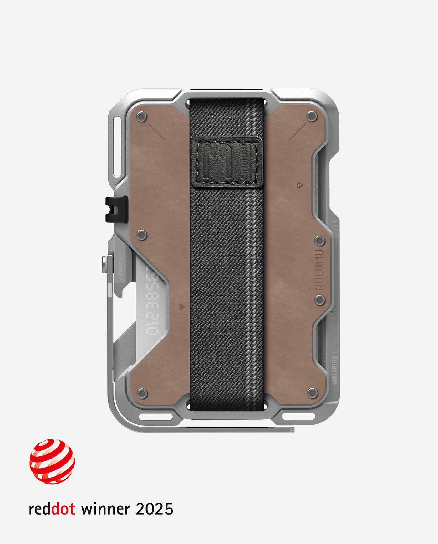 G03 Multi-Tool Magnetic Metal Wallet | Genuine Leather Cover | MagSafe