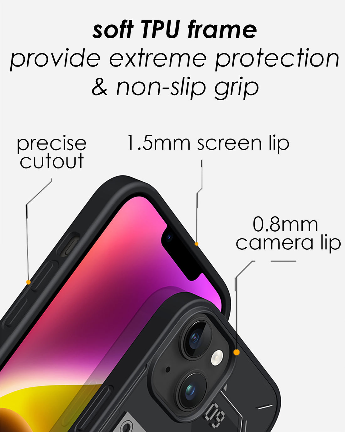 AULUMU A15 MagSafe Case for iPhone 14 | Slim Protective Cover