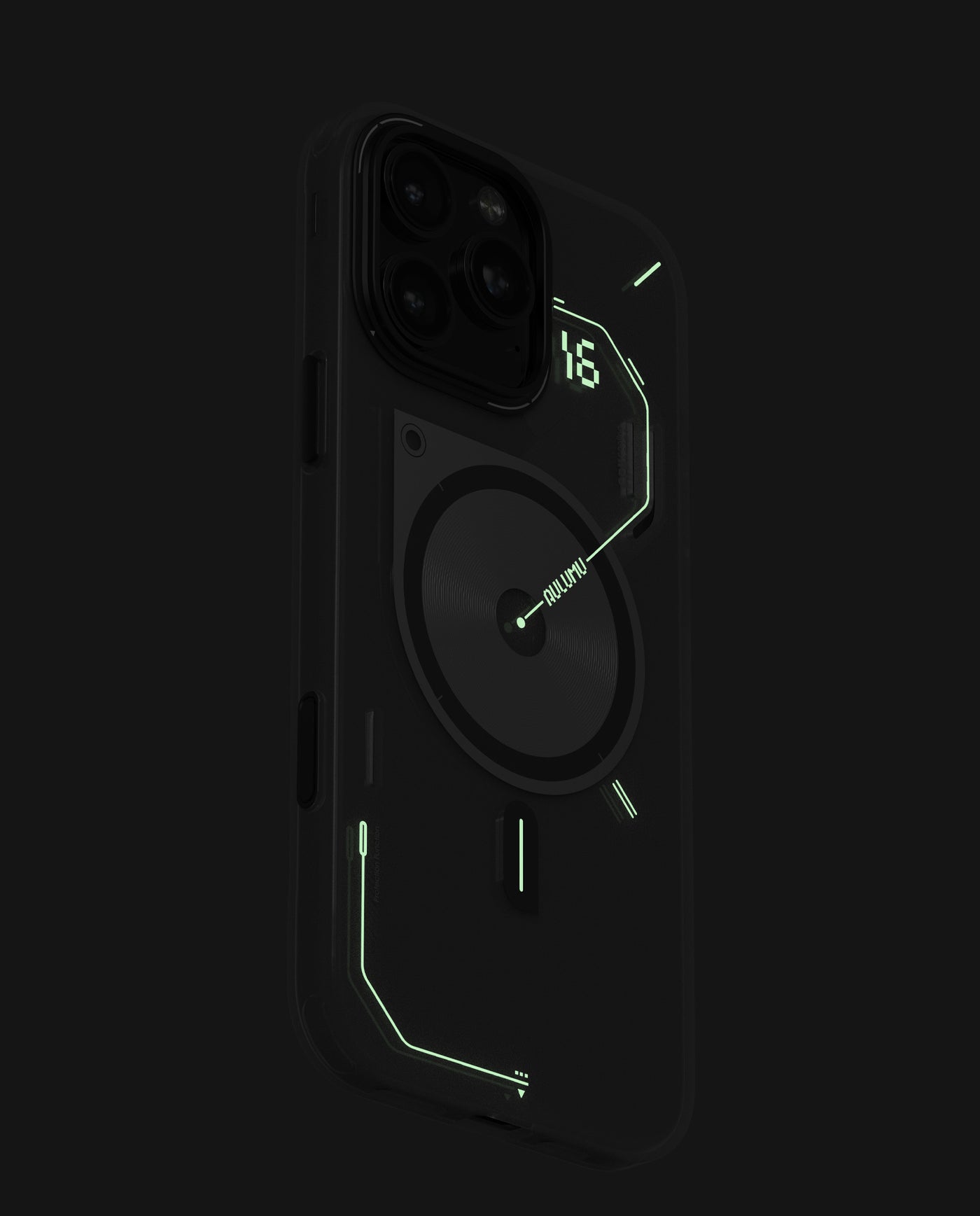 AULUMU A16 Frosted Glow Case for iPhone 16 Pro | MagSafe