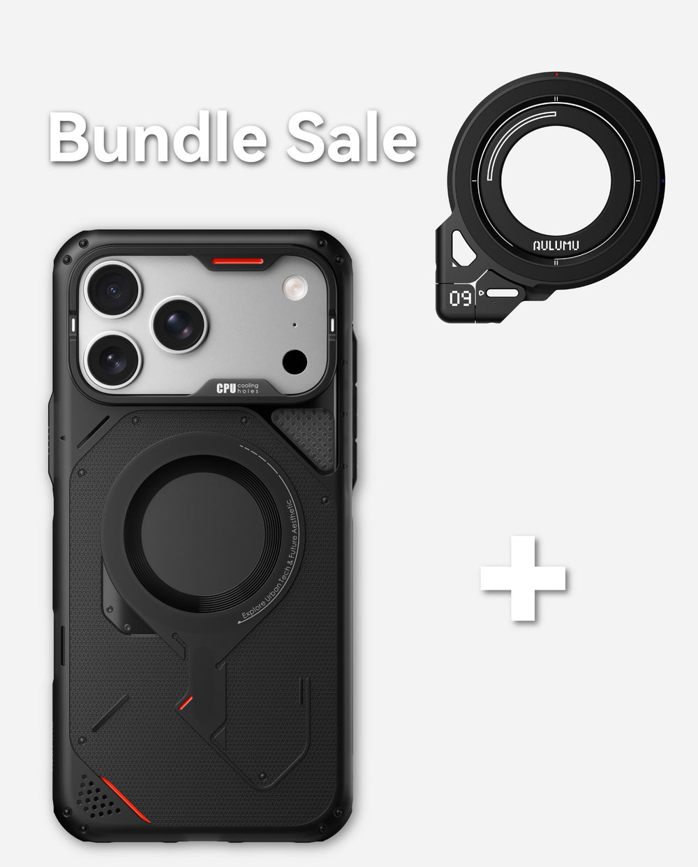 A17 iPhone 17 Series Rugged Outdoor Case & G09 Infinite 360° Magnetic