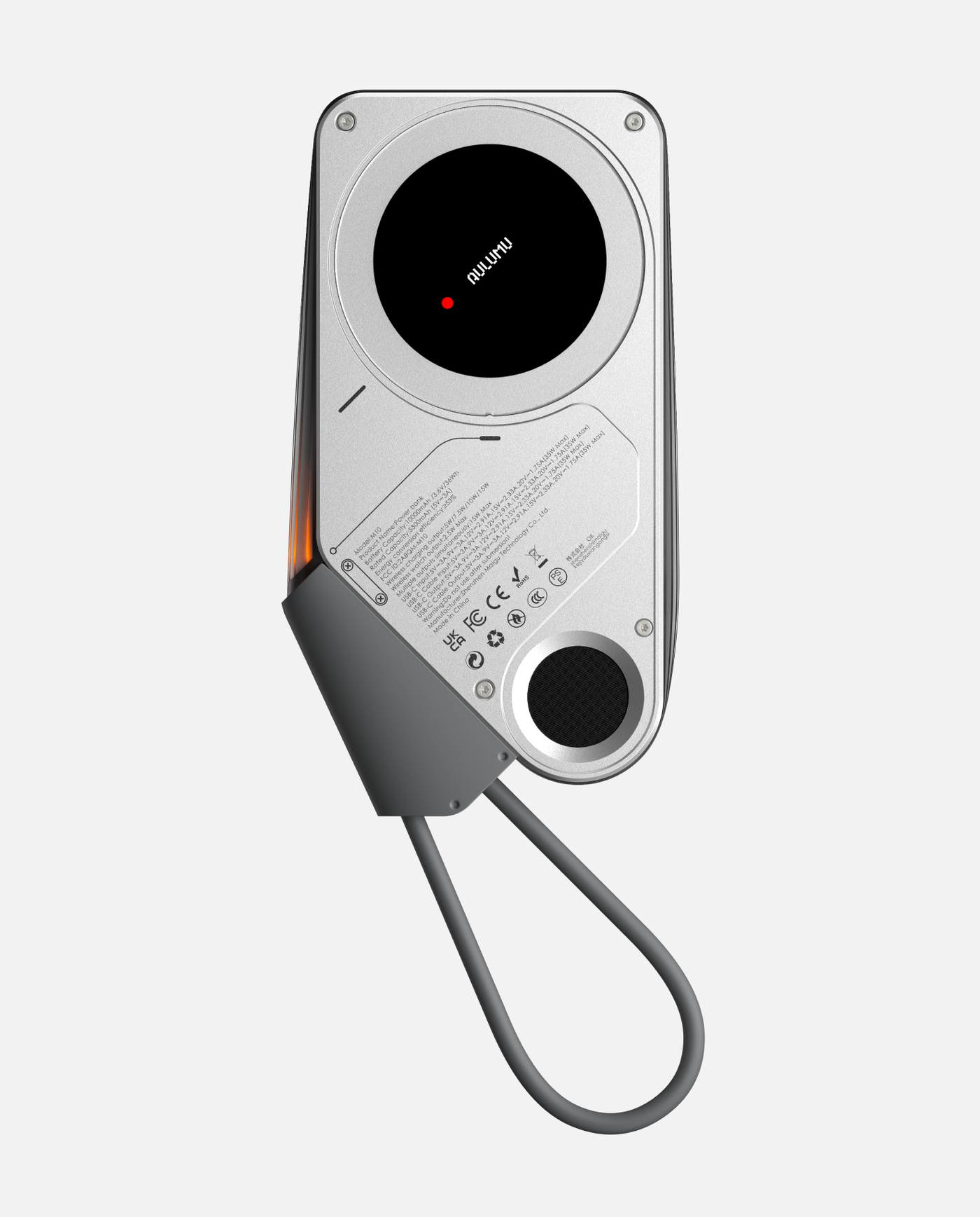 aulumu M10 10000mAh Multi-Charging Dual-Mag Power Bank