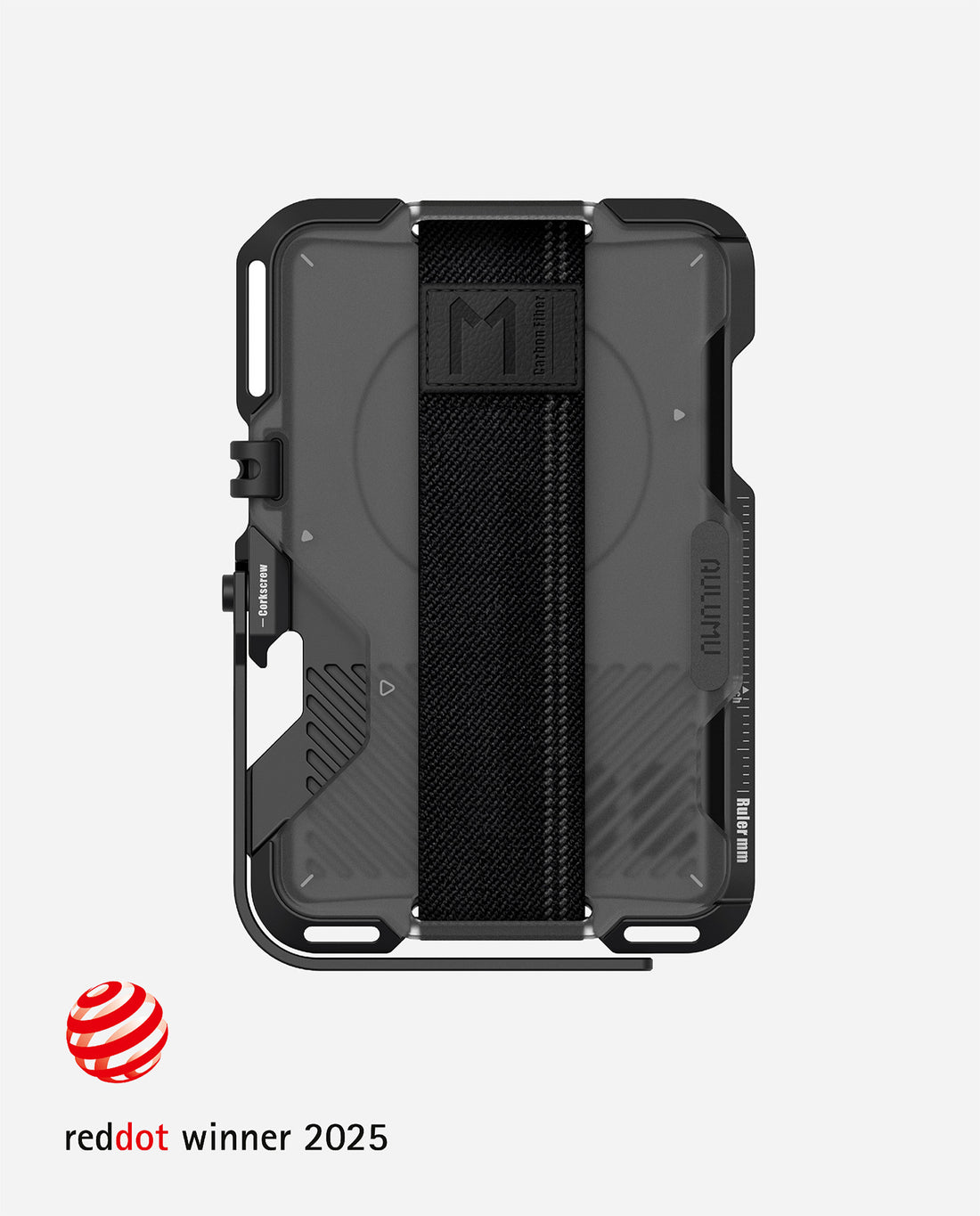 AULUMU G03 MagSafe Multi-Tool Metal Wallet | Frosted Cover