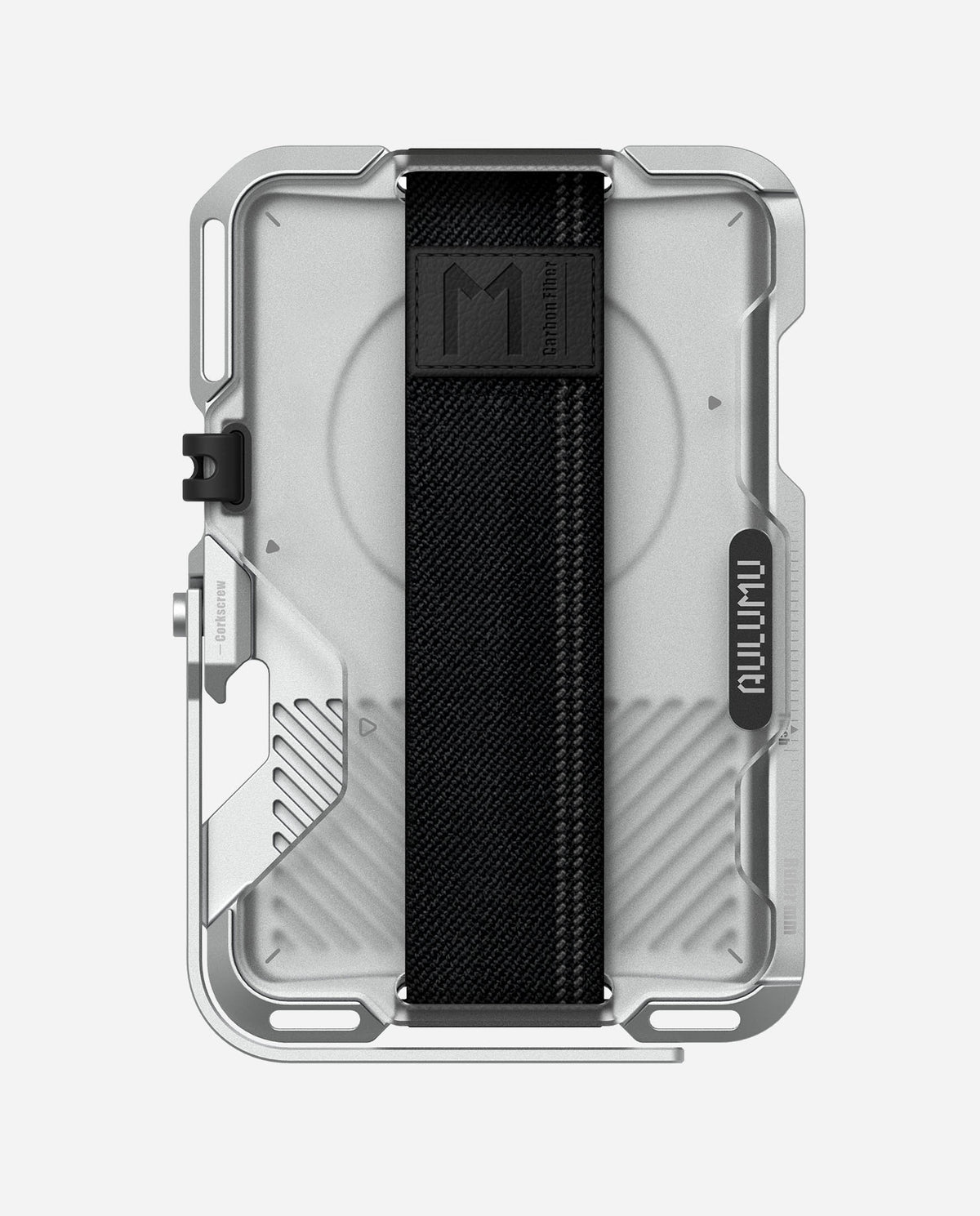 G03 Multi-Tool Magnetic Metal Wallet | Carbon Fiber Cover | MagSafe