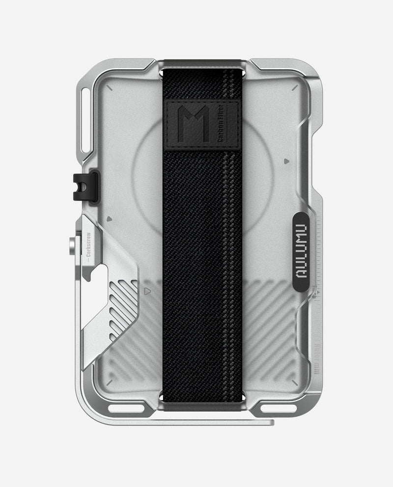 G03 Multi-Tool Magnetic Metal Wallet | Carbon Fiber Cover | MagSafe